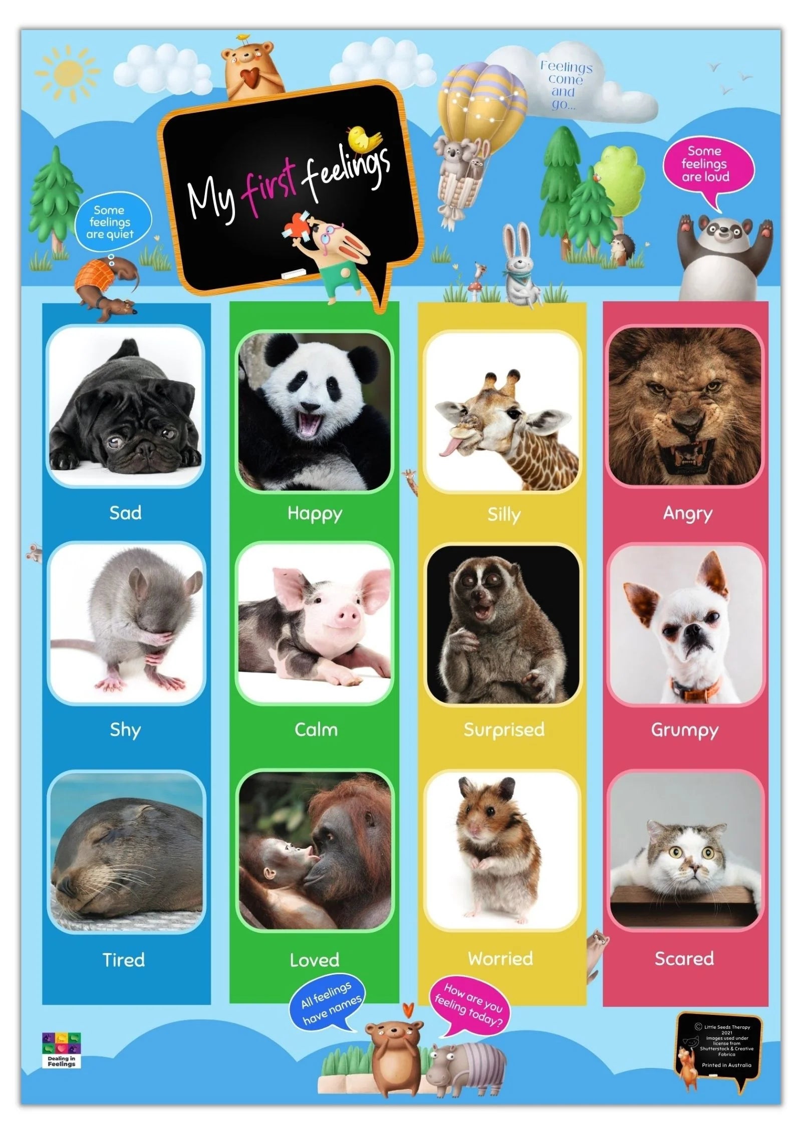 My First Feelings Chart – Unplugged Play